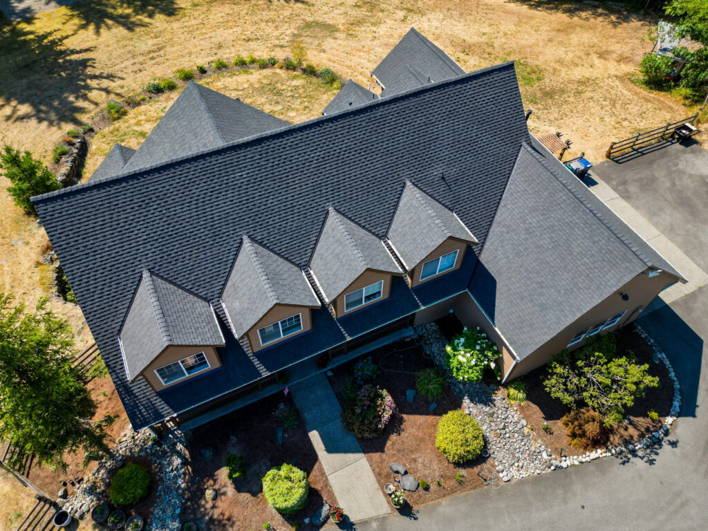 Multi-structure Residential Composite Shingles Roof in Ravensdale ...