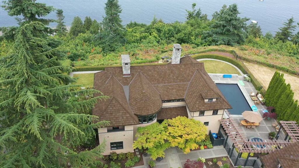 CeDUR Synthetic Shake Shingle Roof in West Seattle, Washington - Three ...